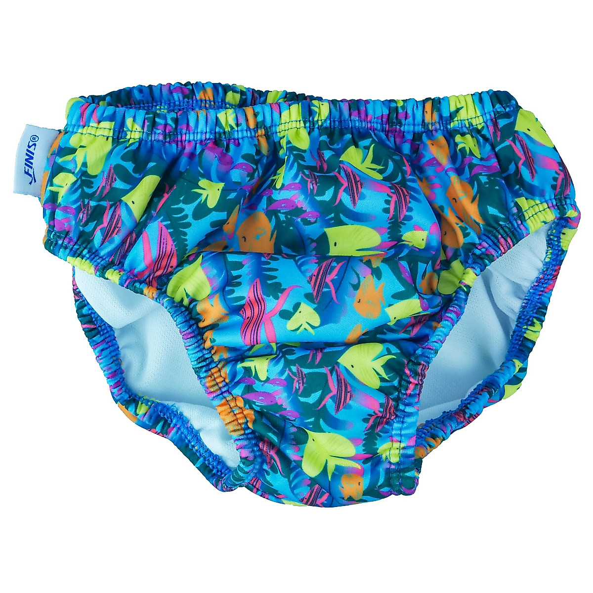 FINIS baby boys Briefs and Toddler Swim Diaper, Fish, L US