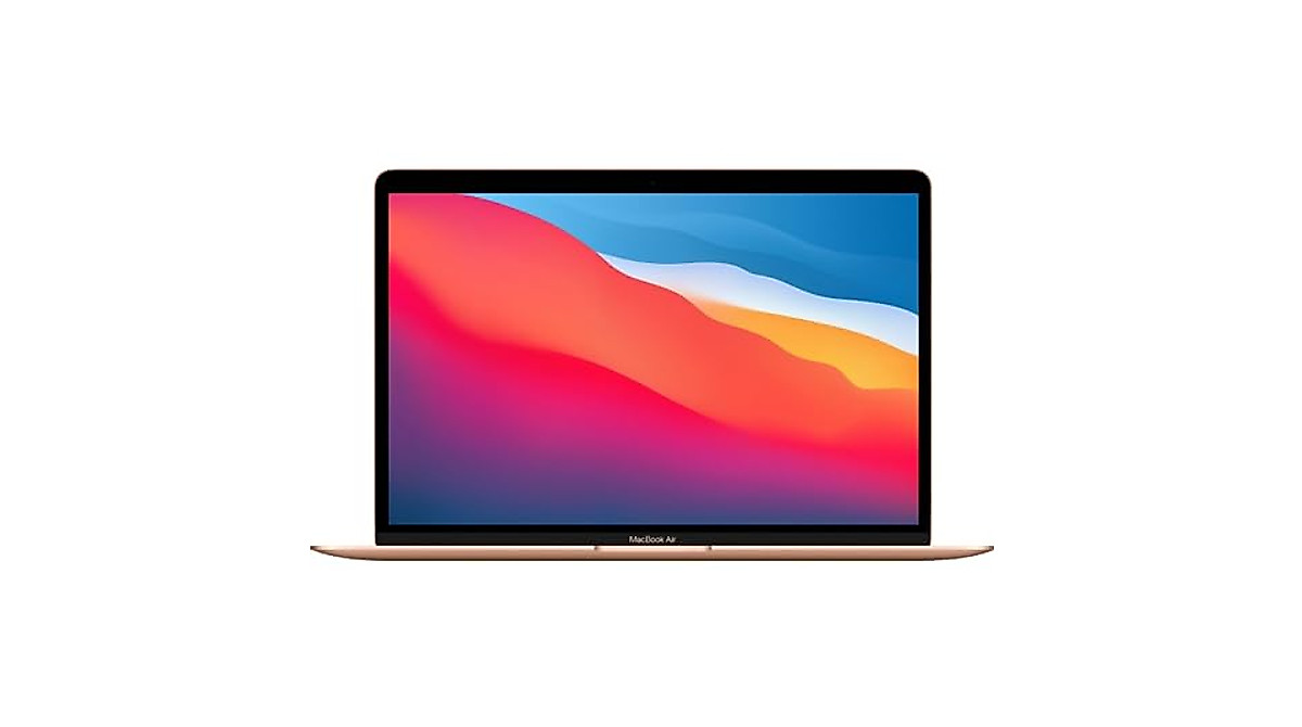 Apple MacBook Air M1 Chip 2020 - Renewed, Gold, 13.3-inch, 8GB RAM