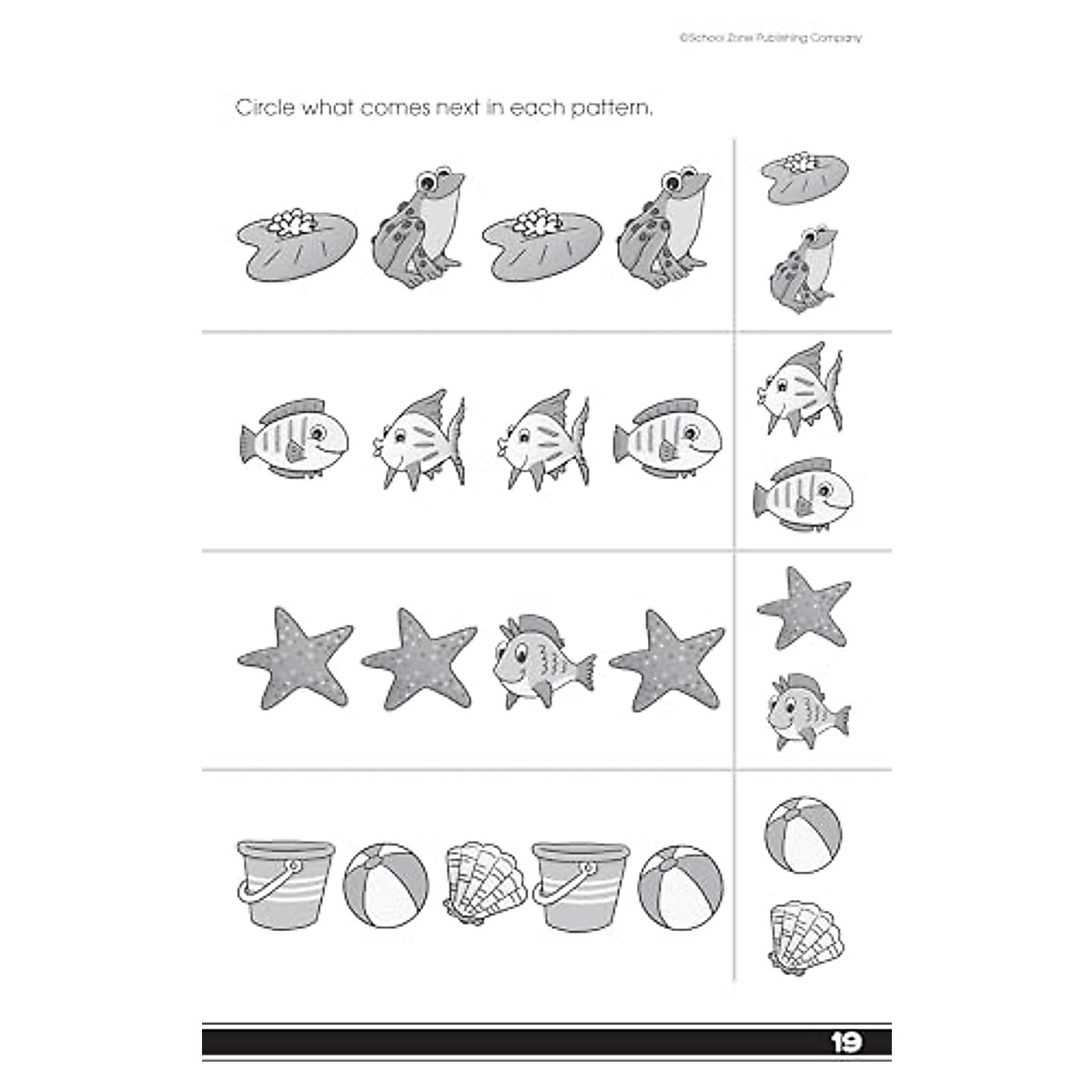 School Zone Get Ready for Kindergarten Workbook: 48 Pages, Pre-K, Preschool, Kindergarten, Letters, Numbers, Shapes, Colors, Matching, Ages 3 to 6 (Little Get Ready! Book Series)