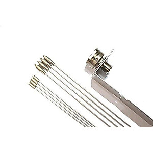 Nagoya GPK-01 Ground Plane Kit for NMO Mounts - 21" Radials, SO-239 Connector, for Base/Field Use - Durable & Easy Installation on 2" Pole/Mast