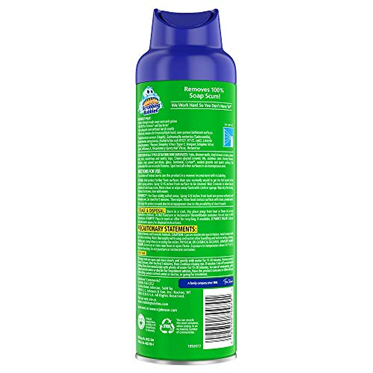 Scrubbing Bubbles Mega Shower Foamer Aerosol, Rainshower, 20 oz