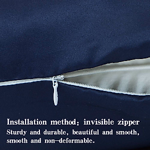 Flower 3pc Duvet Cover Set, Flower Style Texture, 3 Pieces Wrinkle, Stain Resistant Comforters Set, (Twin, 68x88 inches, 3 Pieces)