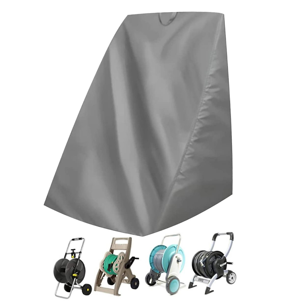 YARNOW Cord Reel Cover Outdoor Hose Portable Hose Outside Cover Bag Cover for Garden Hose Reel Cart Portable Hose Reel Cart Cover Hose Reel Cart Protective Cover Hose Reel Cart Supplies