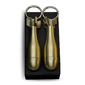 EwiutoijngiQan Permanent Match Fire Starter Permanent Match Waterproof Emergency Survival Camping Keychain Lighter for Outdoor(No Oil) (Silver-5pcs)