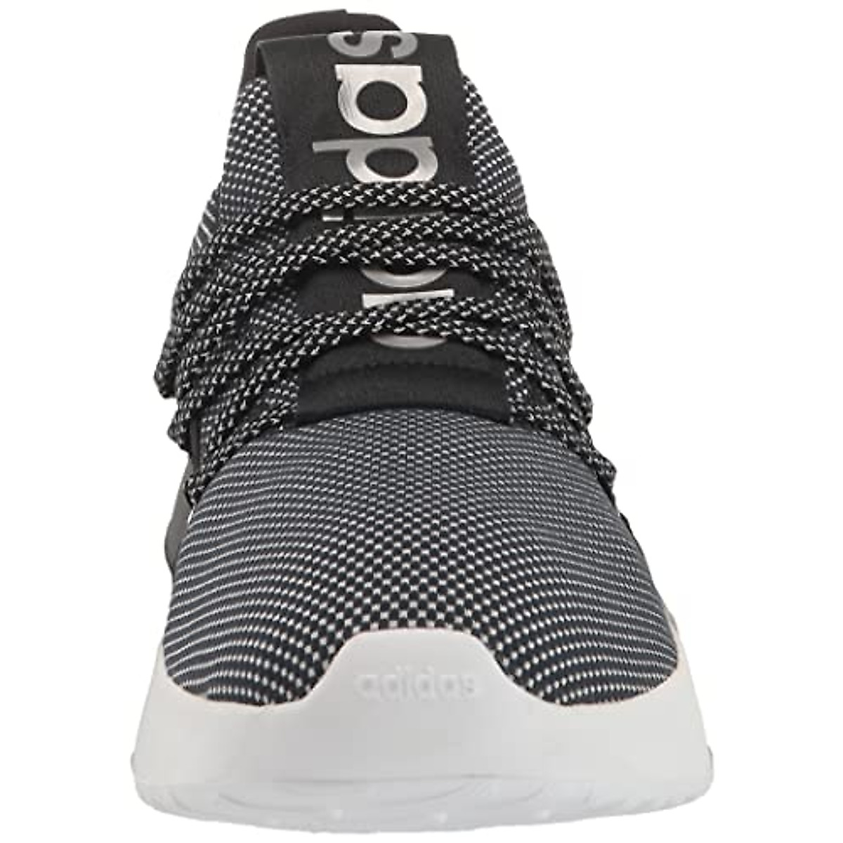 adidas Men's Lite Racer Adapt 5.0 Running Shoe, White/Black/White, 9.5