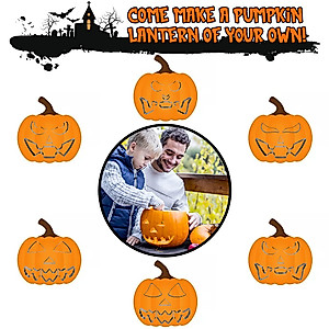 Pumpkin Carving Kit 24 PCS Pumpkin Carving Tools with Stencils Professional Pumpkin Cutting Kit with Puncher and Spoon for Kids Adults Stainless Steel DIY Pumpkin Carving Set for Halloween Decoration