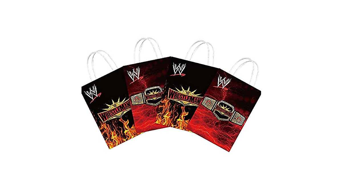 Boxing Party Favor Bag Set - 16 Premium Gift Bags
