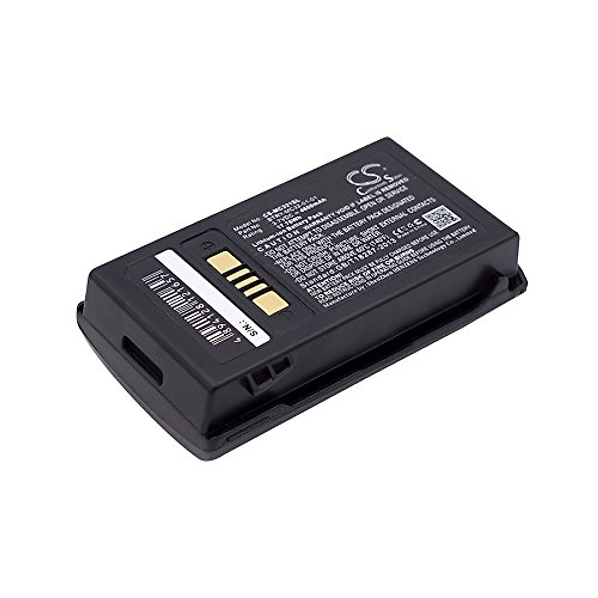 MAUSOCELA Barcode Scanner Replacement Battery, Compatible MC3200,MC32N0,MC32N0-S,MC3300 Battery-4800mAh