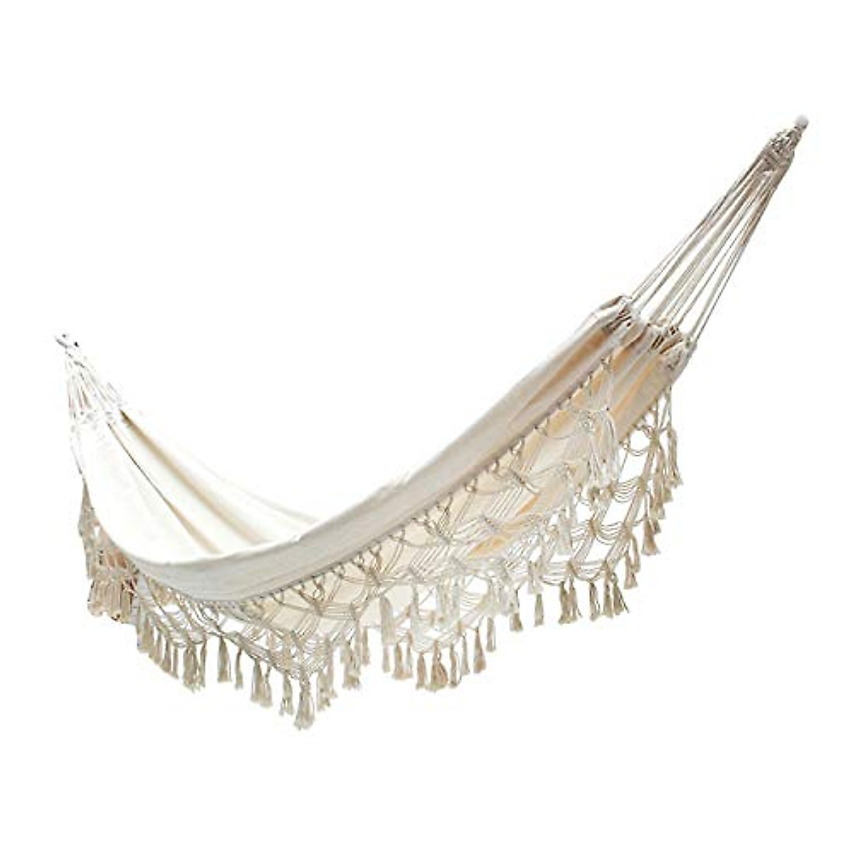 Tassel Swing Courtyard Leisure Chair Garden Canvas Beach Womens Summer Shirt White