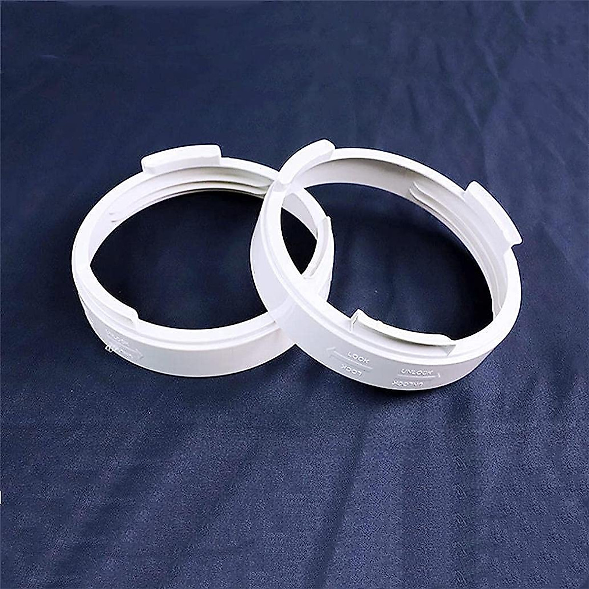 CSRTONI 5.9 Inch/6 Inch Portable Air Conditioner Hose Adapter, Connecting The Round Back End of The Air Conditioner Exhaust Port to Exhaust Pipe, Applicable to lg,whynter,Honeywell,etc.(Round)