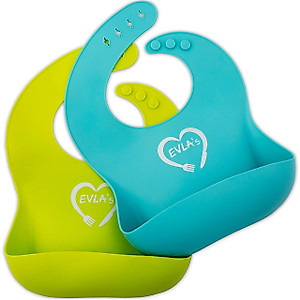 EVLA'S Baby Food Maker, Food Processor, Blender, Grinder, Steamer for Healthy, Homemade Food with 6 Reusable Pouches and Baby Feeding Set, Dark Gray & Turquoise