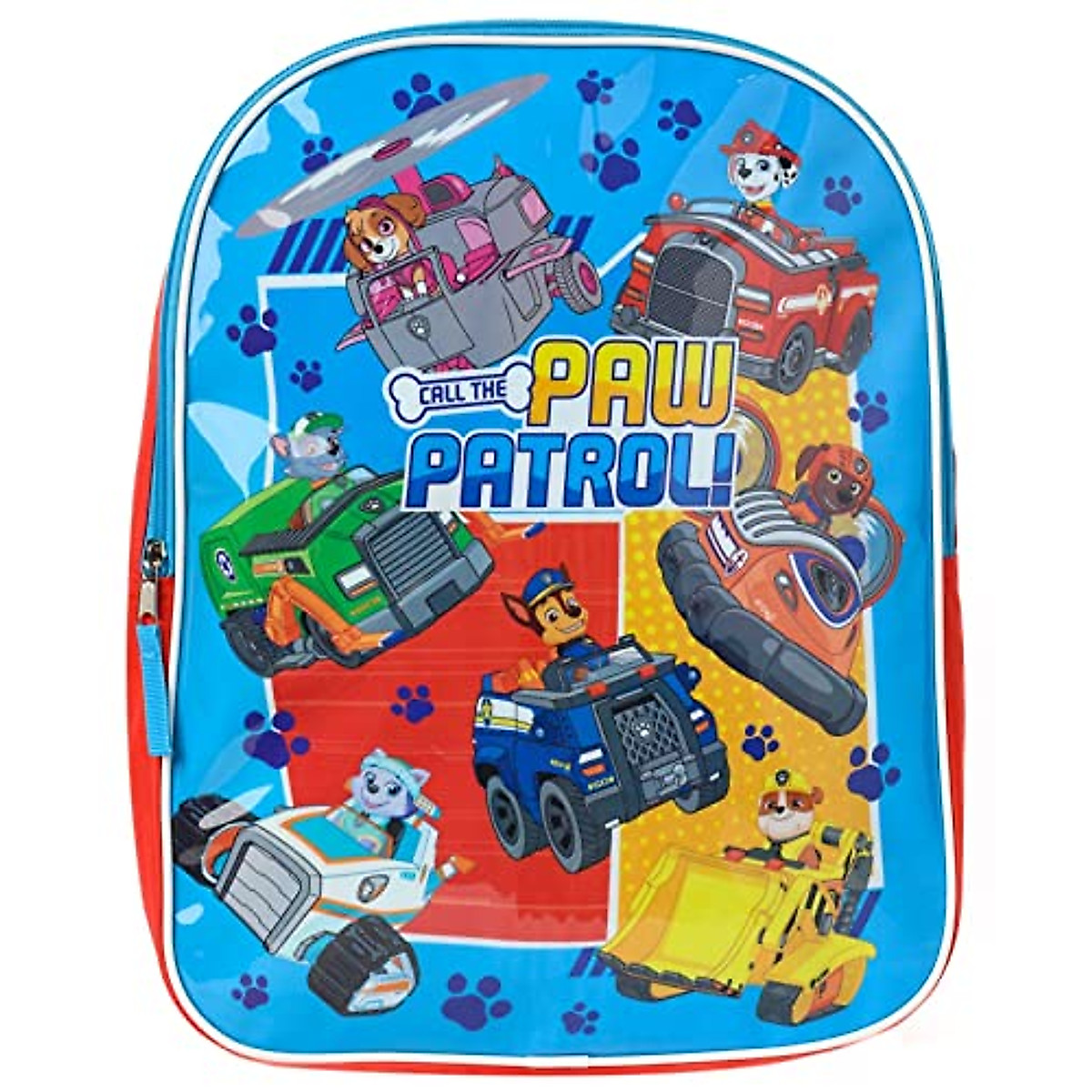 Paw Patrol 15" Backpack Chase Marshall Skye Rubble Kids School Bag