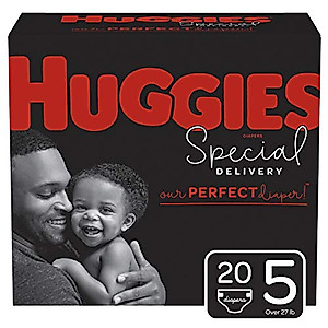 Huggies Special Delivery Hypoallergenic Baby Diapers, Size 5, 20 Ct