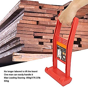 YWBL-WH Lifting Board Tool Drywall Carrying Tool 80Kg Plywood Panel Carrier Sheetrock Drywall Carrier for Lifting up Glass Board Plasterboard Wood, Hand Tools & Accessories