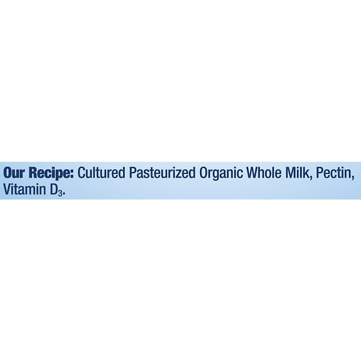 Stonyfield Organic Whole Milk Probiotic Yogurt, Plain, 32 oz. – Immunity & Digestive Health