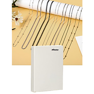 Konohan 7 Pcs Eyeglass Chains Eyeglasses Strap Glasses Holder Necklace Eyewear Chain Reading Lanyard for Glasses Women Men (Silver)