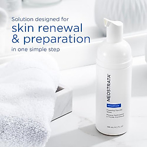 NEOSTRATA Foaming Glycolic Face Wash High Strength AHA Cleanser Soap-free, 4.2 fl. oz.