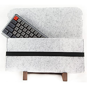 Clack Solid Aluminum Mechanical Keyboard - Cherry MX Brown Switches - Hot swappable - GK64, Grey