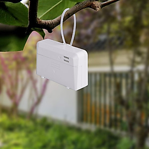 ECOWITT WH53 Outdoor Thermometer Sensor, Rainproof Temperature Sensor, Works with WH0280 WH0281 WH0300 WH0310 - Accessory Only, Can NOT Be Used Alone, 433 MHz
