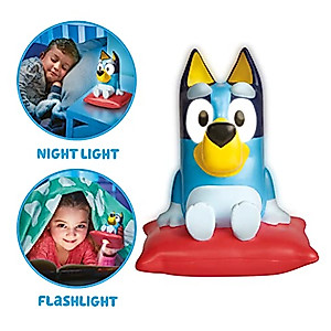Bluey 2 in 1 Bedtime Handy Flashlight - LED Night Light with Auto-Off Timer
