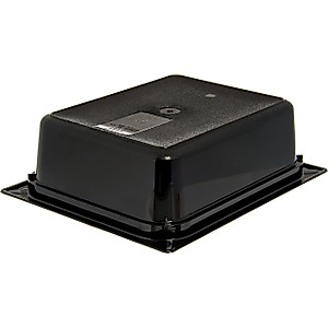 Carlisle FoodService Products 10421B03 StorPlus High Heat Food Pan, 4" Deep, Half Size, Black