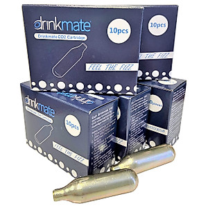 Drinkmate 8g CO2 Soda Chargers - 50 pack