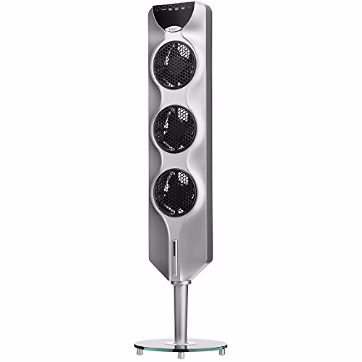 Ozeri 3x Tower Fan (44") with Passive Noise Reduction Technology, Grey