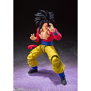 TAMASHII NATIONS - Dragon Ball GT - Super Saiyan 4 Son Goku, Bandai Spirits S.H.Figuarts Action Figure