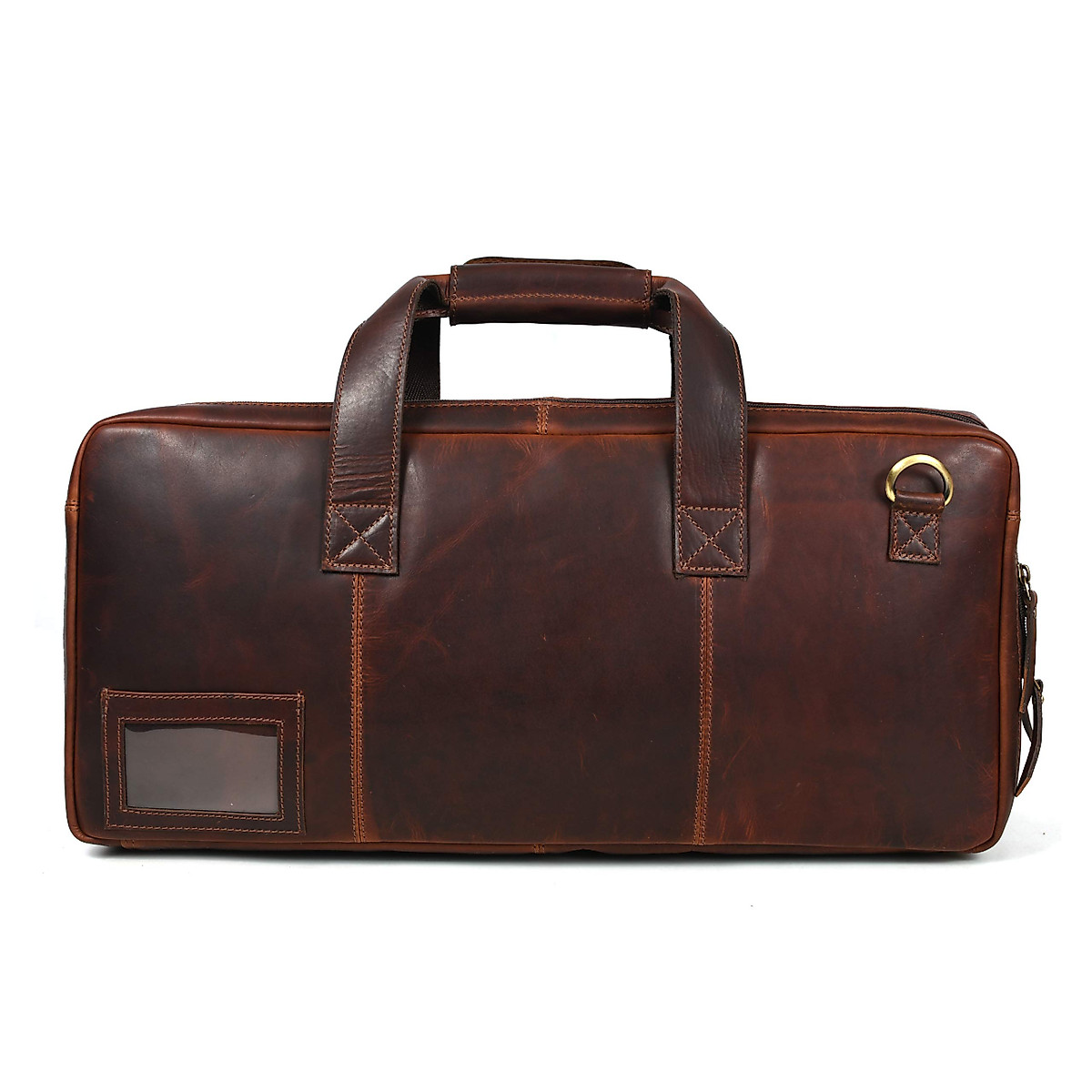 Tolredo Genuine Leather Large Chef Bag Multiple Zipper Compartment For Knifes Cutlery Durable & Spacious Portable Bag with Detachable Shoulder Strap