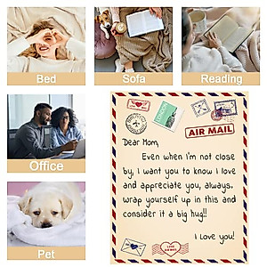 BRITHBORTH Gifts for Mom,Heated Blanket Electric Throw, for Mom,to My Mom Gift from Daughter Son,Best Mom Gifts for Birthday Thanksgiving Valentines Mothers Day,50x60 inches