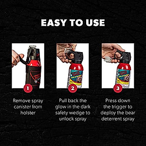 Counter Assault 8.1 oz. Bear Spray with Holster