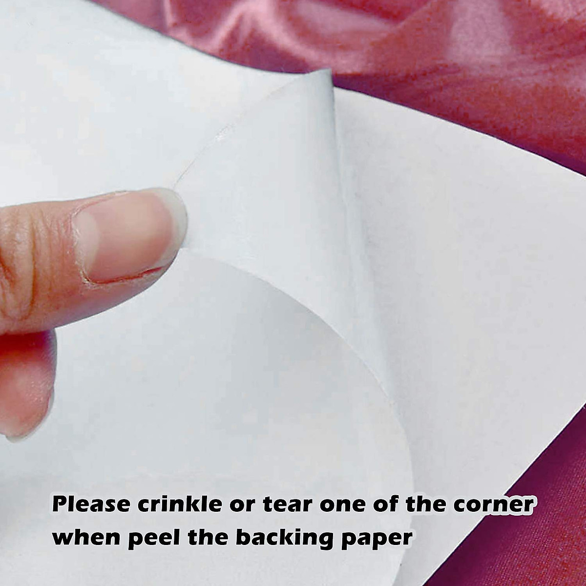 Koala 100 Sheets Sticker Paper Matte White, 8.5x11 Inch Printable Full Sheet Label Paper for Inkjet Printers