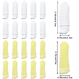 20 PCS Soft Fabric Finger Toothbrush Kit for Dogs and Cats, Pet Dental Finger Brush, Teeth Oral Cleaning, Dental Care for Dog Cat Teeth Cleaning Remove Plaque and Tartar