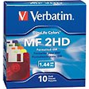 Verbatim Floppy Disks (10-Pack) - Multicolor