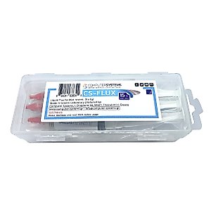 CS-FLUX reballing Low viscosity Halogen-free liquid flux for BGA component rework reflow 15g . Ideal for VGA GPU repairs