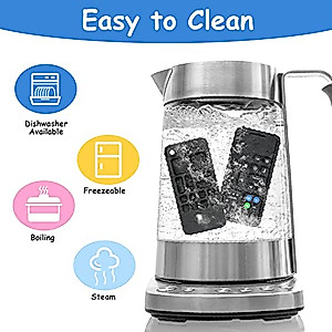 Aolso 2PCS Baby Teether Toys Silicone, Remote Control Shape Teething Toys and Cell Phone Teething Toys with 2PCS Pacifier Clip, Baby Teething Toys for 0-12 Months, Chew Toys BPA Free/Freezable(Black)