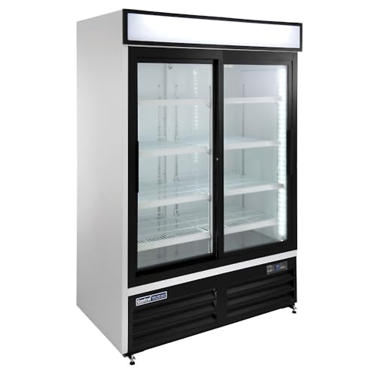 Kratos Commercial Display Refrigerator -Sliding Glass 2-Door Merchandiser, 54" W 48 cu ft (69K-723)