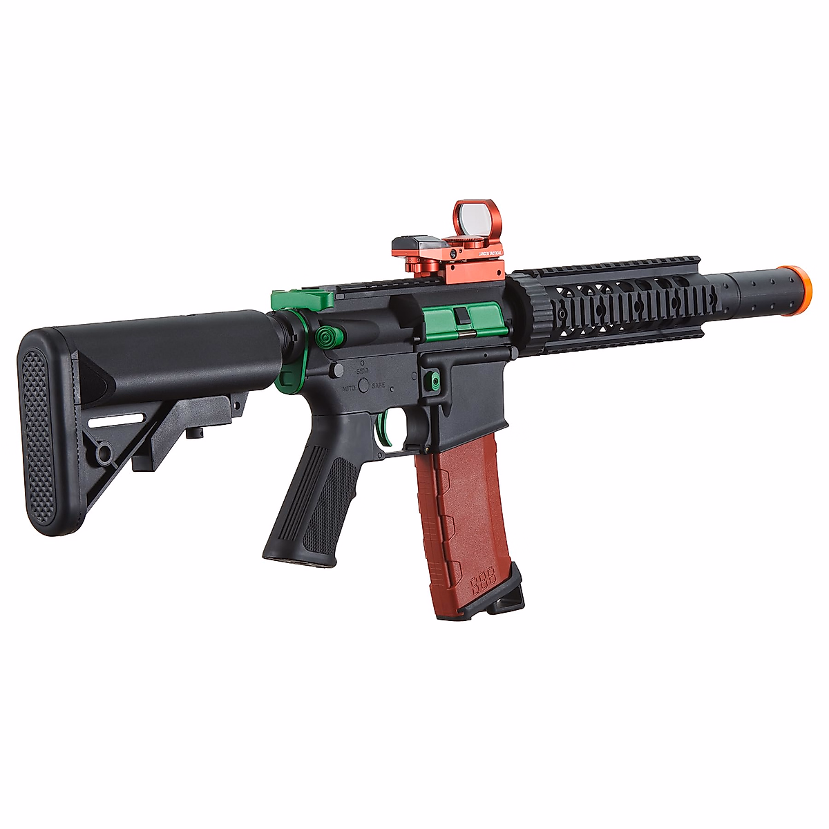 Lancer Tactical Gen 2 Christmas Limited Edition SD M4 Polymer Airsoft Gun(Battery & Charger Included)