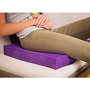 Purple Ultimate Seat Cushion | Pressure Reducing Grid Designed for Ultimate Comfort | Designed for Gaming | Made in The USA