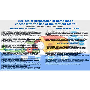 LOVARE Meito Rennet for Cheese Making - Cheese Making Enzymes - Rennet for Making Fresh Cheese 4 x 1 gr. (for 105 gallons/400L of milk) by QG group
