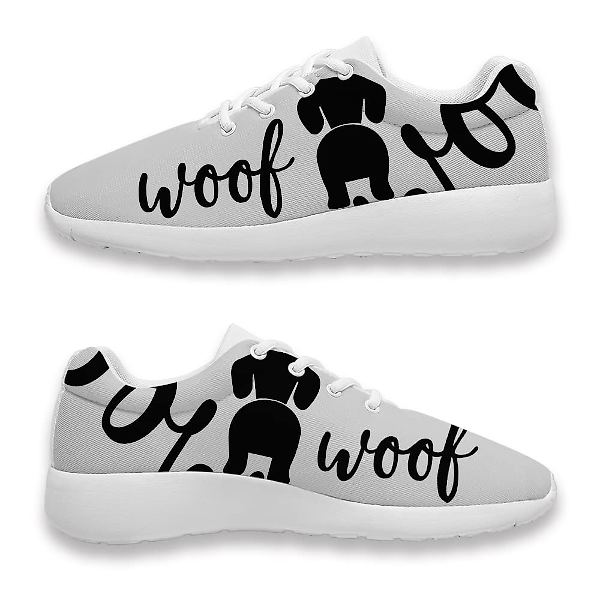 MICARE Dog Dad Gifts for Men Women Dog Gifts for Dog Lovers Dog Lover Print Shoes Dog Mom Gifts Dog Themed