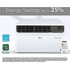 LG 18000 BTU 230-Volt Window Air Conditioner with Wifi