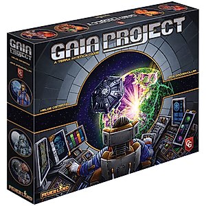 Capstone Games: Gaia Project, Strategy Board Game, A Follow Up Game from Terra Mystica, Includes a Challenging Solo Mode, 1 to 4 Players, Ages 14 and Up
