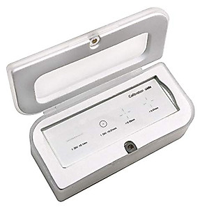 Microyn Microscope Stage Micrometer Calibration Slide (TCM-H) with 4-Scales and 0.01mm Line Resolution