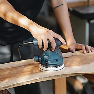 Sisha-A Wool Polishing Pads Set, 5 Inch Wool Pads with Backing Pad and Adapter, Sheepskin Wool Buffing Pads for Car Finishing, Wood Furniture, Glass and So On (7 Pieces Set)