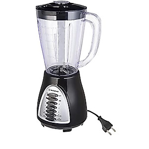Westinghouse 220 Volts Blender WKBE1008BA -1.5L -10 Speed - Pulse Rotation - Stainless Steel Blade With Glass Jar 220-240 Volts (Not For USE IN USA)