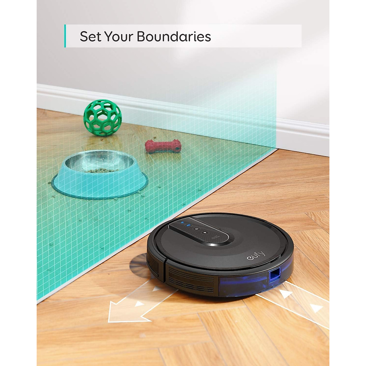 eufy by Anker, BoostIQ RoboVac 35C, Robot Vacuum Cleaner, Wi-Fi, Upgraded, Super-Thin, 1500Pa Strong Suction, Touch-Control Panel, 6ft Boundary Strips, Quiet, Cleans Hard Floors to Medium-Pile Carpets