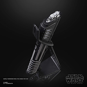 STAR WARS The Black Series Mandalorian Darksaber Force FX Elite Lightsaber with Advanced LEDs, Sound Effects, Adult Collectible Roleplay
