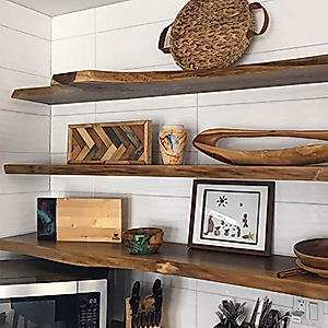 Hovr Solutions 47" (4-Feet) Aluminum Floating Shelf Bracket System, 300LB Load Capacity, Professional T6 Aircraft-Grade Aluminum, One Pack