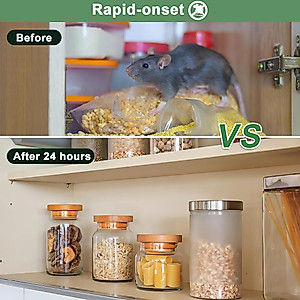 Rodent Repellent, Mafoiray Mouse Repellent Pouches Squirrel Repellent Natural Rodent Repelling, Eco-Friendly Peppermint Oil Outdoor to Keep Mice Out, Repel Mice from RV/Car/Garage/Home/Garage